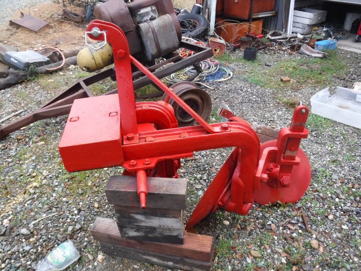 3 point hitch mounted twin disc for small tractor